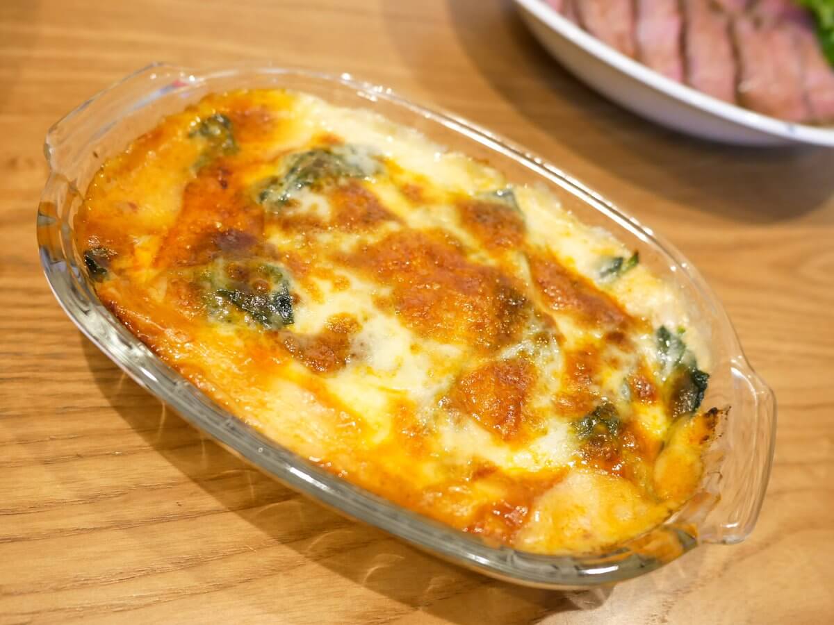 ほうれん草のラザニアのレシピ - Toco's Kitchen (トコズキッチン)